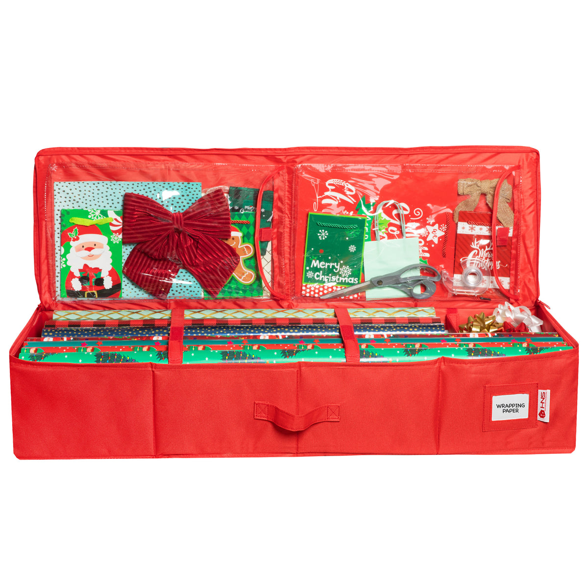 Premium Wrapping Paper Storage Container -Durable Material 600D tear-p ...